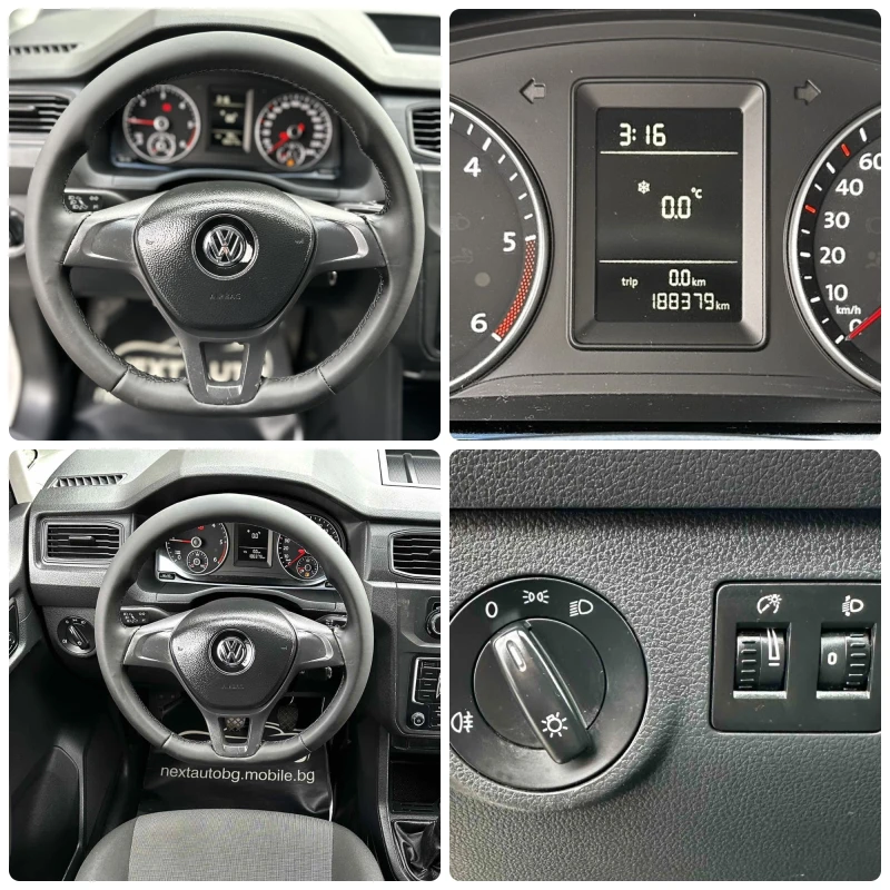 VW Caddy 2.0D 102HP MAXI 188 000KM EU6B в Автомобили и джипове в гр ...
